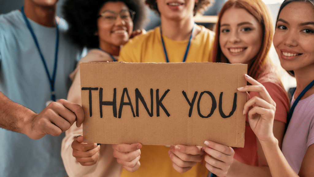 31 Short Thank You Messages For the Donations