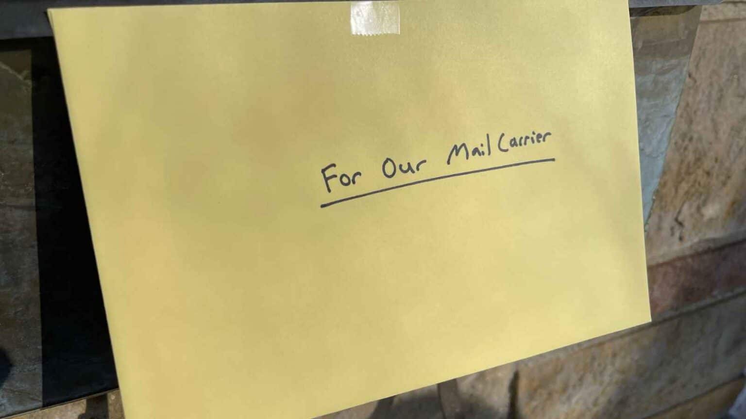 Here's Why You Should Thank Your Mail Carrier This Saturday