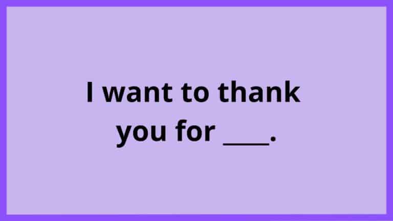 29 Quick Thank You Phrases Most People Can Use Everyday