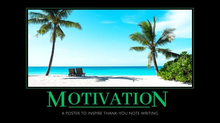 10 Motivational Posters Reminding You To Write Thank You Notes